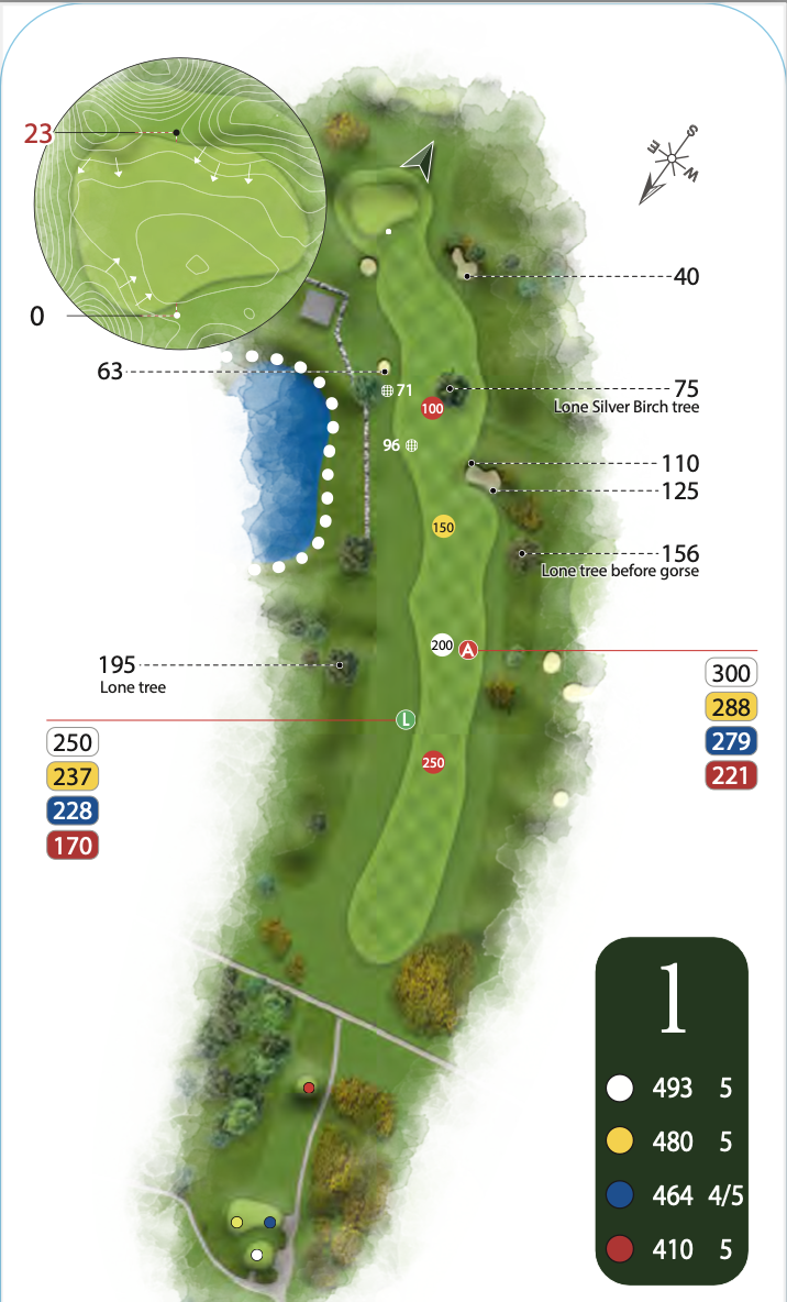 Hole 01 - Kings Hill Golf Club