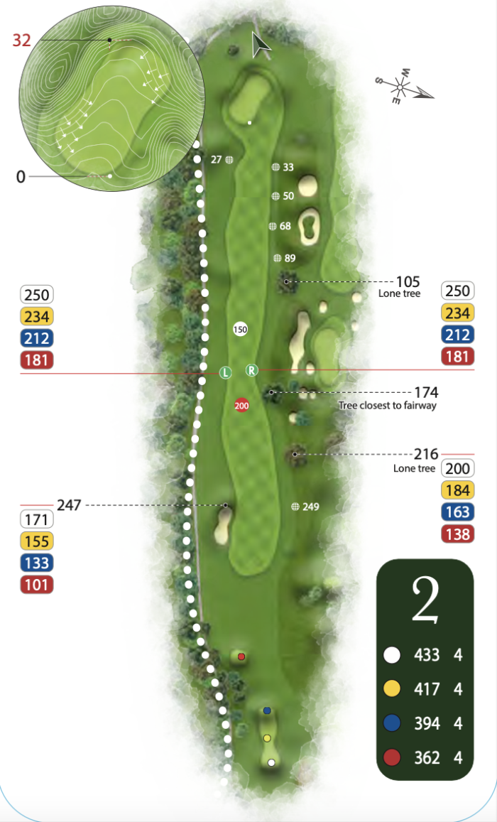 Hole 02 - Kings Hill Golf Club