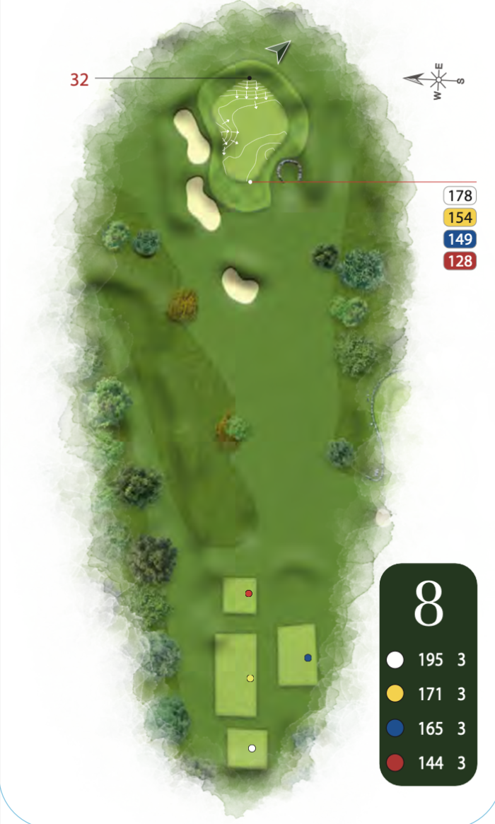 Hole 08 - Kings Hill Golf Club